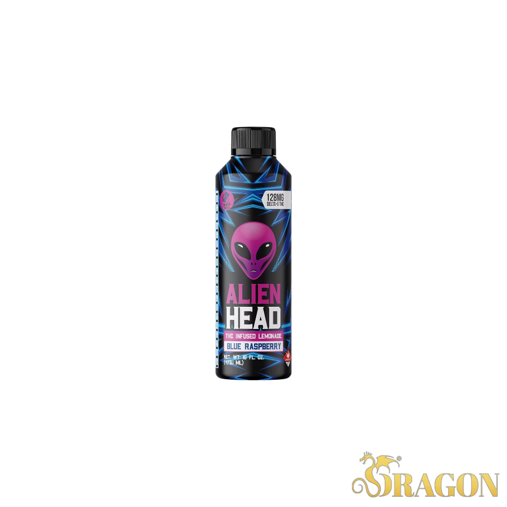 Shop Alien Head THC Lemonade 128mg Online – Vaping Trip