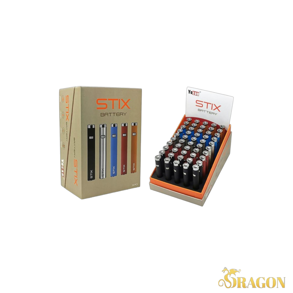 Yocan Stix 510 Battery – Bulk 50-Pack Display – Vaping Trip